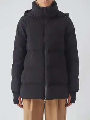 Herno A-shape Short Down Jacket In Quilted Nylon With Removable Hood