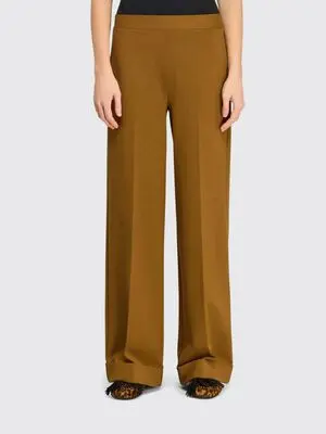 SEMICOUTURE Cropped Slim Fit Trousers - Rope