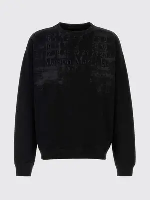 MAISON MARGIELA Cotton Crewneck Sweatshirt With Iconic Rear Four Stitches