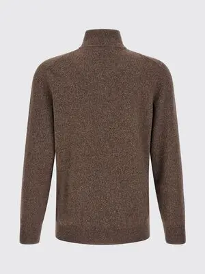Brunello Cucinelli Pure Cashmere Polo Neck Zip Cardigan