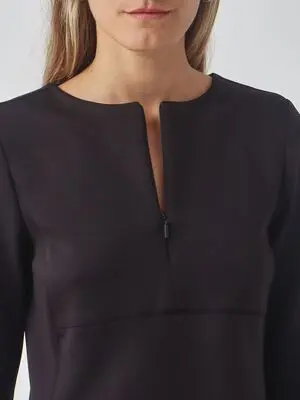 Max Mara A-line Mini Dress - Black