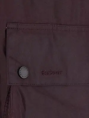 Barbour Beaufort Windproof Waxed Cotton Jacket With Velvet Collar