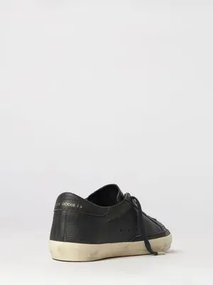GOLDEN GOOSE Super-star Cow Leather Sneakers With Distressed Finish