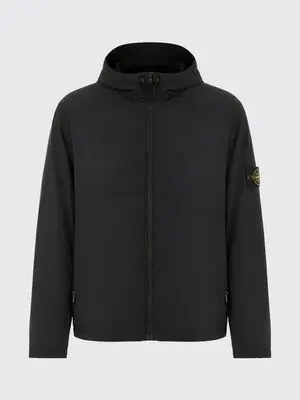 Stone Island Water-repellent Nylon Hooded Windbreaker Jacket