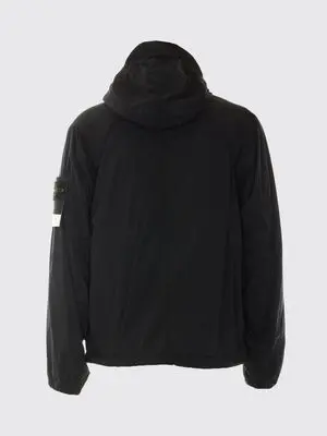 Stone Island Water-repellent Nylon Hooded Windbreaker Jacket