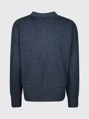 Pinko V-neck Wool And Cashmere Blend Cardigan With Button Closure
