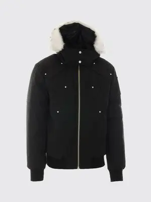 Moose Knuckles Padded Cotton-blend Bomber Jacket With Hood
