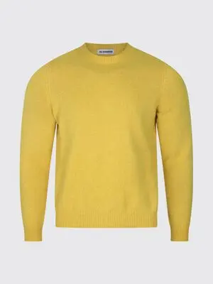 JIL SANDER Crewneck Wool And Cashmere Jumper With Ribbed Trims
