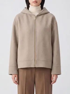 Max Mara Virgin Wool Hooded Short Coat