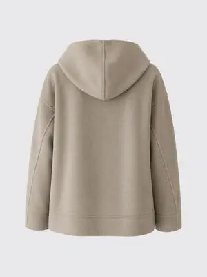 Max Mara Virgin Wool Hooded Short Coat