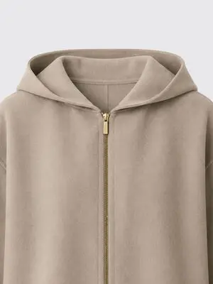 Max Mara Virgin Wool Hooded Short Coat