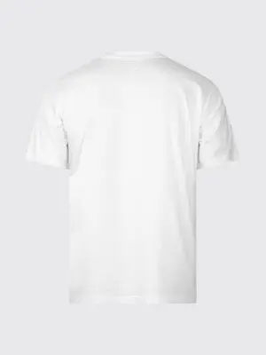 Y3 Short-sleeved Cotton T-shirt With Logo Print