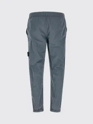 Stone Island Econyl® Nylon Jogging Trousers With Compass Logo Patch - Grey