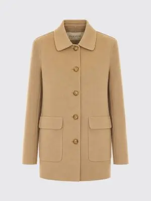 Valentino Garavani Single-breasted Wool And Cashmere Short Coat