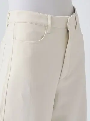 Max Mara High-waisted Wide-leg Cotton-blend Trousers