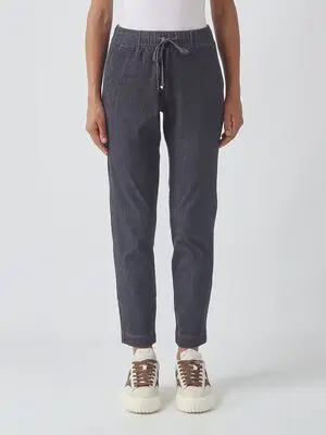Max Mara High-waisted Slim-fit Cotton-blend Trousers
