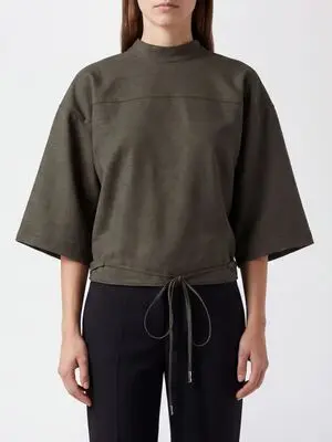 Jacquemus Top With Tie Detail - Grey