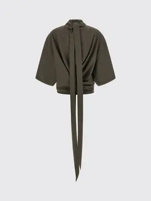 Jacquemus Top With Tie Detail - Grey