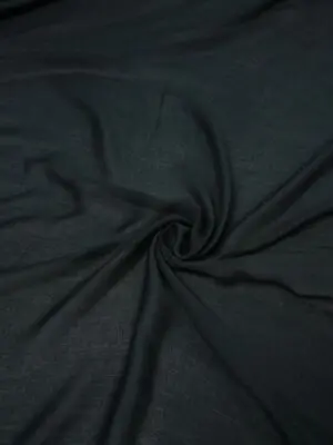 Emporio Armani Modal And Viscose Blend Scarf With Logo Pattern - Green