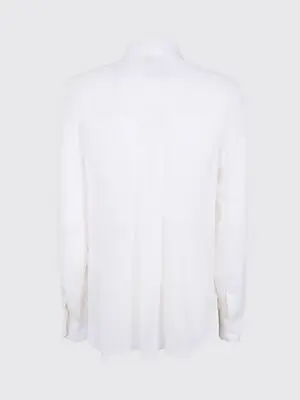 SEMICOUTURE Silk And Acetate Blend Slim Fit Shirt