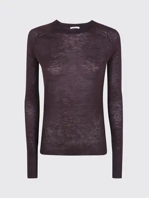 JOSEPH Sheer Slim Fit Crewneck Jumper In Cashmere With Ribbed Edges