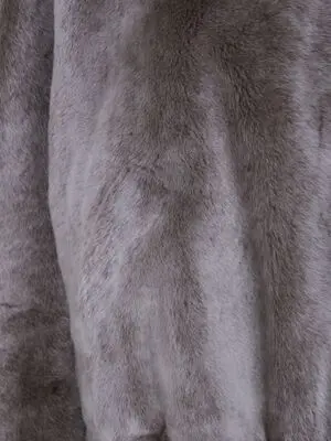 Brunello Cucinelli Short Relaxed-fit Fur Bomber Jacket With Dropped Shoulders