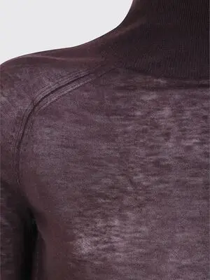 JOSEPH Slim Fit Sheer 100% Cashmere Turtleneck Jumper