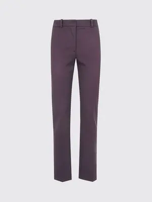 JOSEPH High-waisted Slim Fit Chino Trousers In Cotton And Viscose Blend