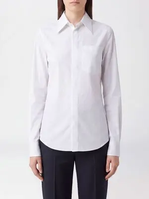 MAISON MARGIELA Slim Fit Cotton Poplin Shirt With Patch Pocket