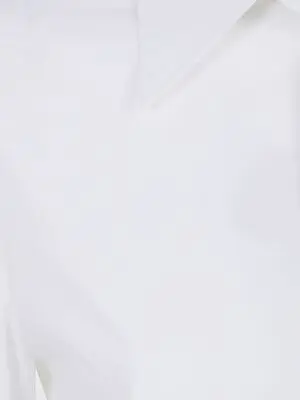 MAISON MARGIELA Slim Fit Cotton Poplin Shirt With Patch Pocket