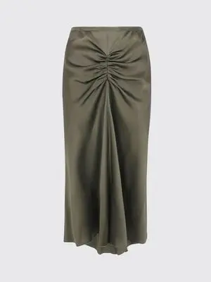 Victoria Beckham High-waisted Ruched Midi Pencil Skirt