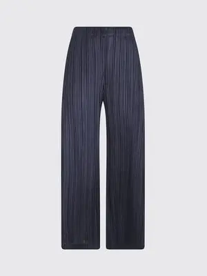 Issey Miyake High-waisted Pleated Crêpe Wide-leg Trousers