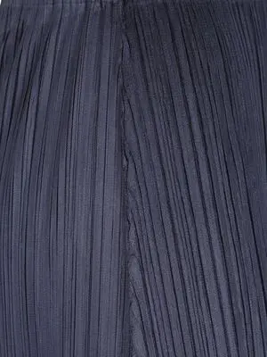 Issey Miyake High-waisted Pleated Crêpe Wide-leg Trousers
