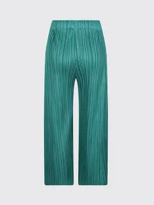 Issey Miyake High-waisted Pleated Crêpe Wide-leg Trousers