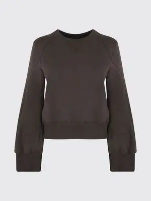 Sacai Crewneck Cotton-blend Sweatshirt With Long Sleeves And Elasticated Cuffs