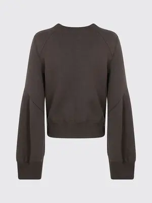 Sacai Crewneck Cotton-blend Sweatshirt With Long Sleeves And Elasticated Cuffs