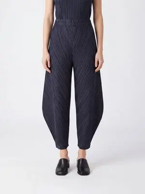 Issey Miyake Cropped Wide-leg Pleated Crêpe Trousers