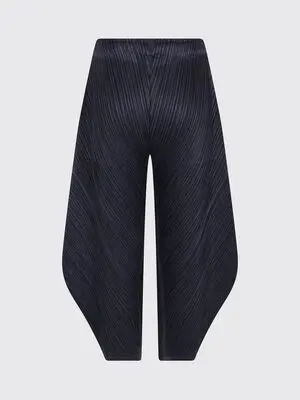 Issey Miyake Cropped Wide-leg Pleated Crêpe Trousers