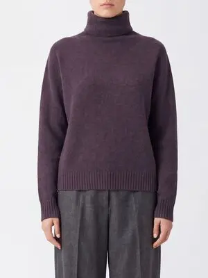 KUJTEN 100% Cashmere Turtleneck Jumper - Brown