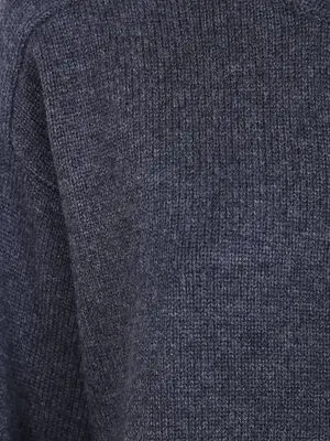 Loulou De Saison Wool And Cashmere Crewneck Cardigan - Grey