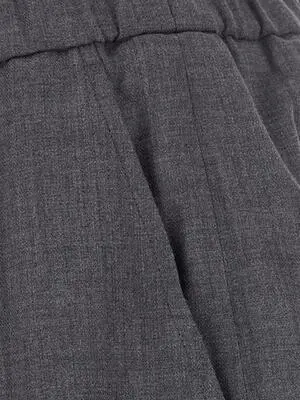 AMI Paris Cotton Trousers - Grey