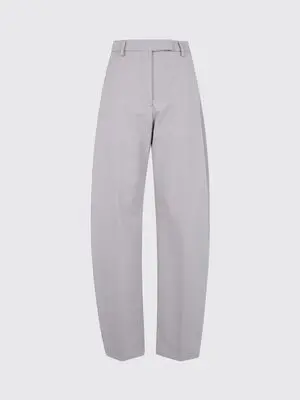 THELATEST Dina High-waisted Baggy Wide-leg Trousers In Virgin Wool Blend - White