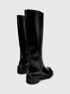 Camper Pix London Calfskin Knee-high Boots With Xl Extralight® Sole