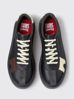 Camper Low-top Calfskin Trainers With Contrast Logo