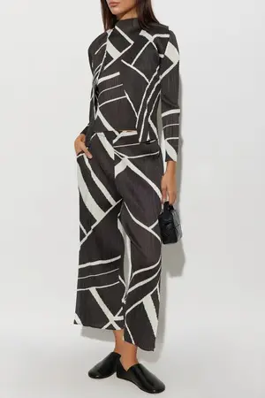 Issey Miyake Pleated Cardigan