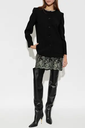 Valentino Garavani Leather Heeled Boots