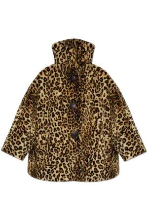 Givenchy Animal Print Coat