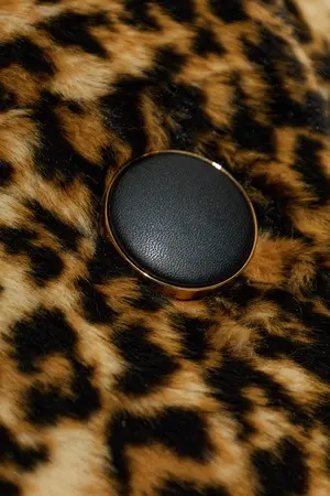 Givenchy Animal Print Coat
