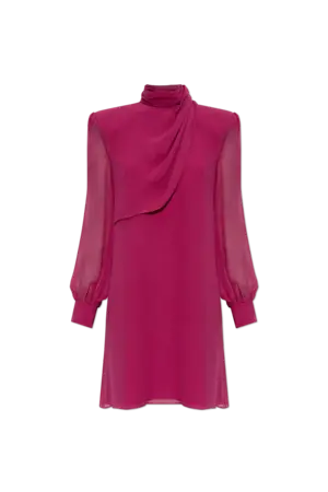 Valentino Garavani Silk Mini Dress - Pink