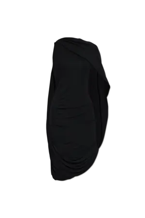 Alexander Wang Sleeveless Asymmetrical Draped Dress